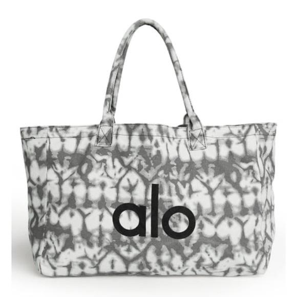ALO Yoga | Bags | Alo Yoga Shopper Tote Bag Grey Tie Dye | Poshmark